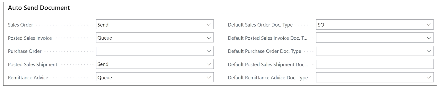 Clever Dynamics - Auto Send Setup